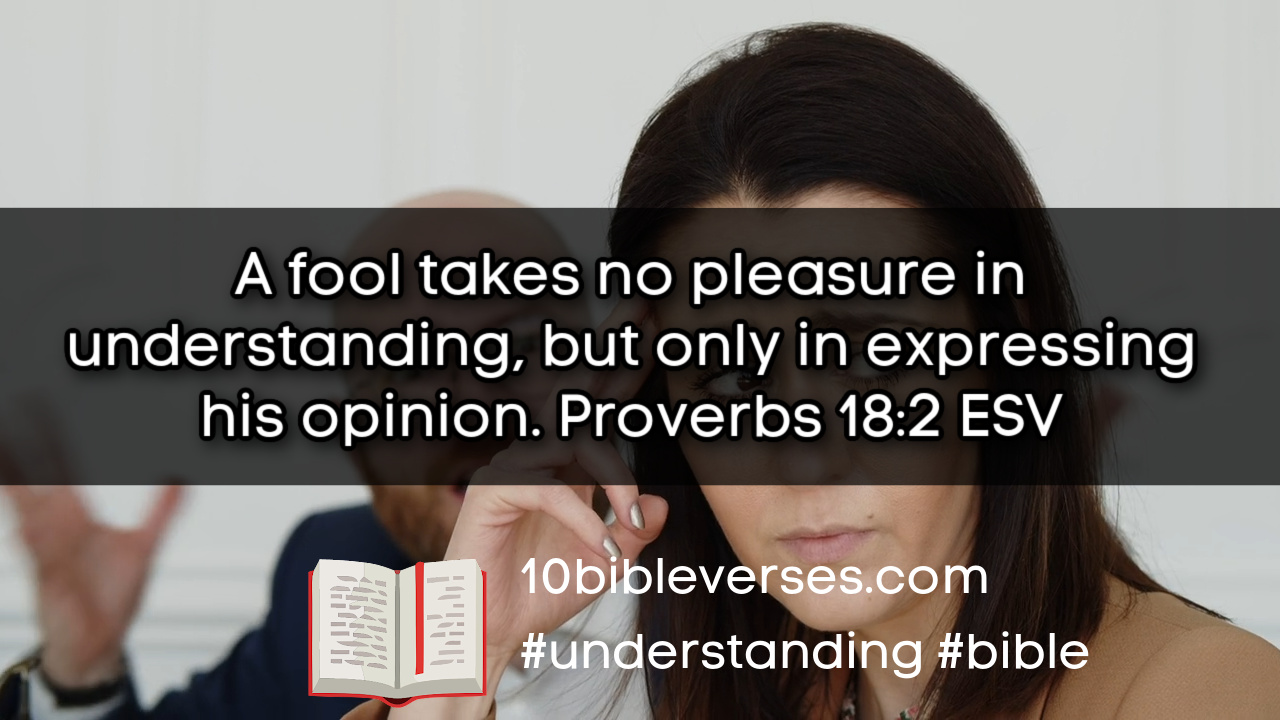 What Does The Bible Say About Wisdom Knowledge And Understanding